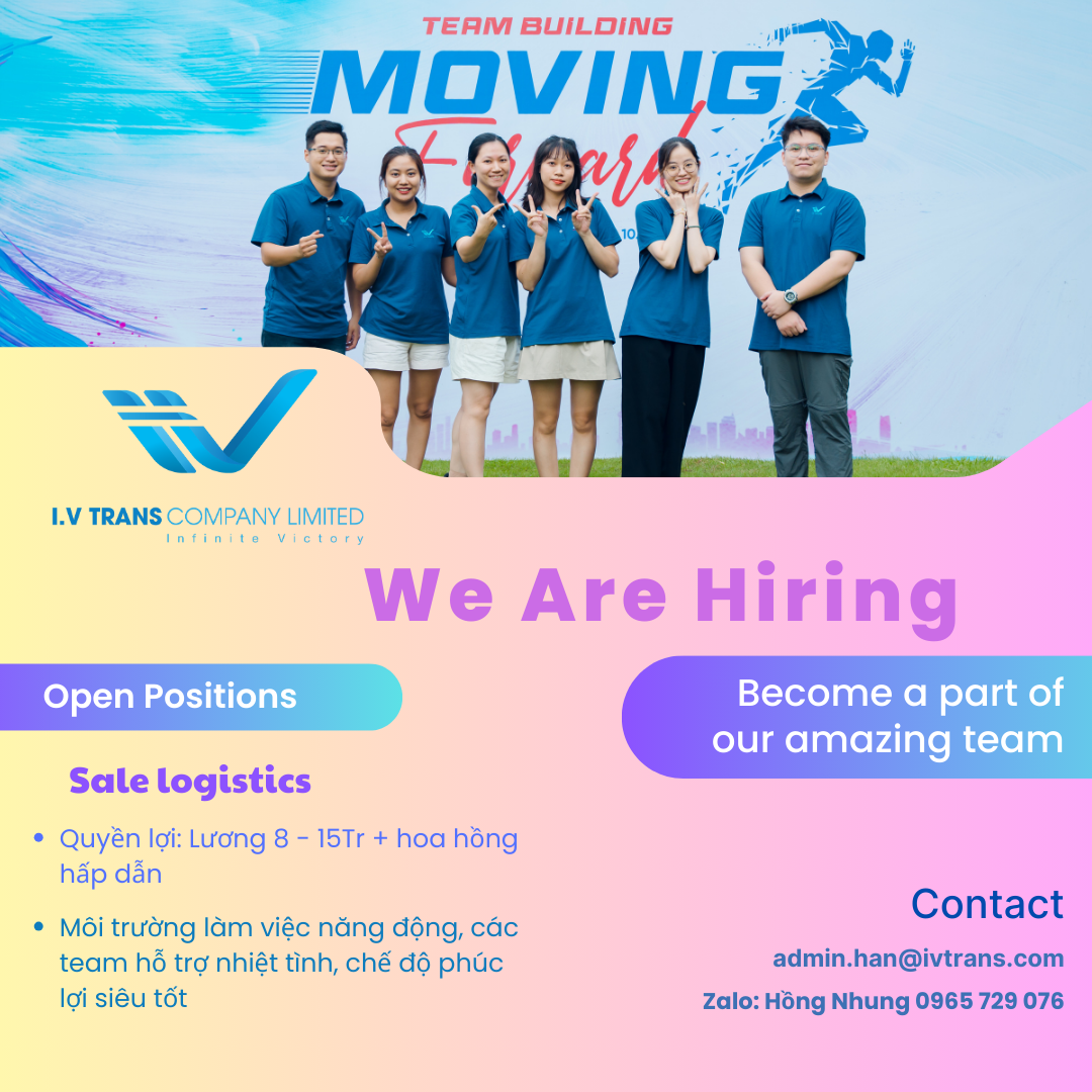 IV TRANS TUYỂN DỤNG
